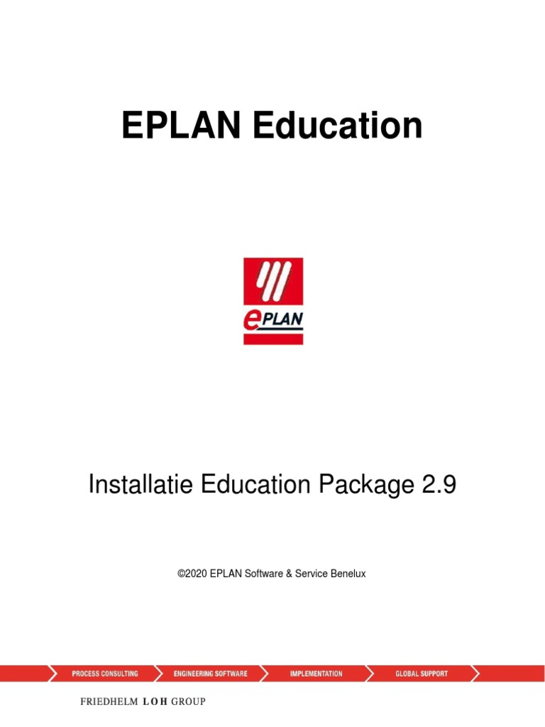 Installatiehandleiding EPLAN Education 29 Be NL | PDF