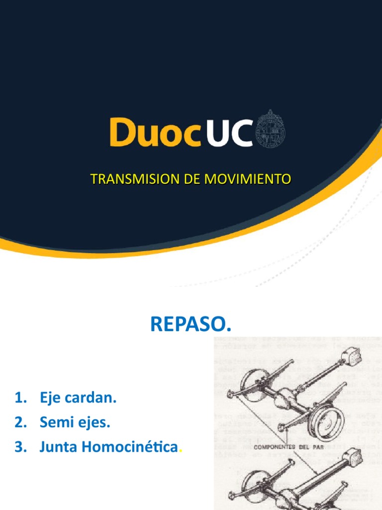 Juntas Homocinéticas en Transmisión Automotriz | PDF | Vehículos ...