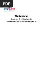Science 10 Q1 Module 6 | PDF | Plate Tectonics | Earth Sciences