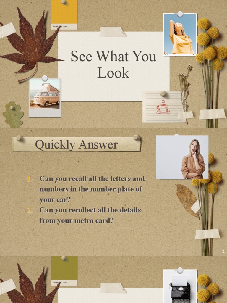 The Art of Noticing | PDF