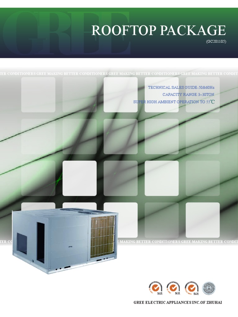1 Rtu | PDF | Thermostat | Air Conditioning