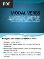 Modals | PDF | Grammar | Morphology