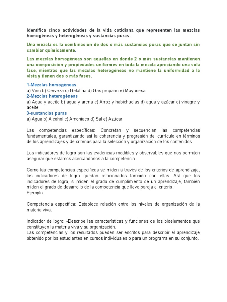 Identifica Cinco Actividades de La Vida Cotidiana Que Representen Las ...