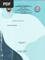 Teaching Intership Learning Task 4 | PDF | Teachers | Mentorship