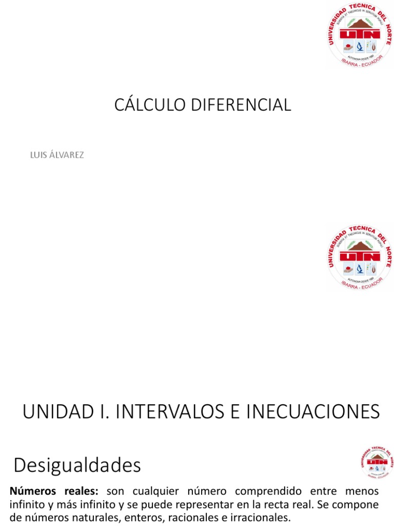 Intervalos e Inecuaciones | PDF | Desigualdad (Matemáticas) | Intervalo (Matemáticas)