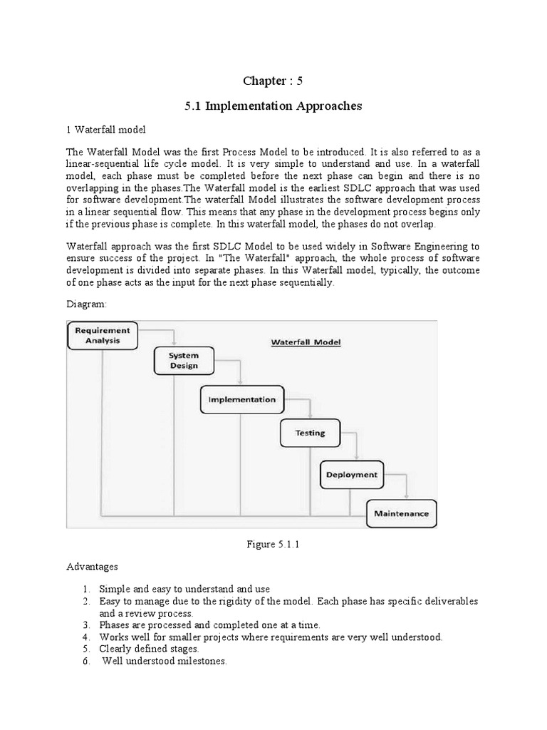 5.1 Implementation Approaches | PDF | Software Development Process ...