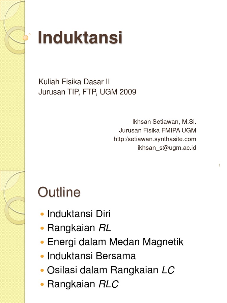 11 Induktansi | PDF