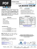 Double Quat Ficha Técnica CL | PDF | Materiales | Compuestos químicos