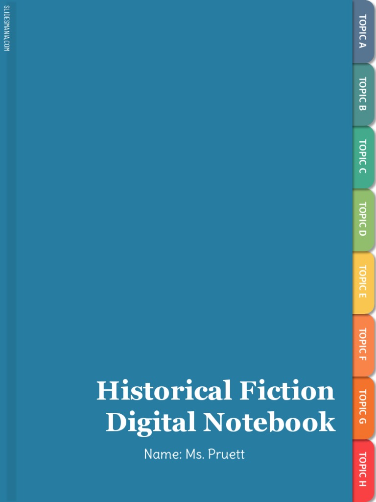 Historical Fiction Digital Notebook | PDF