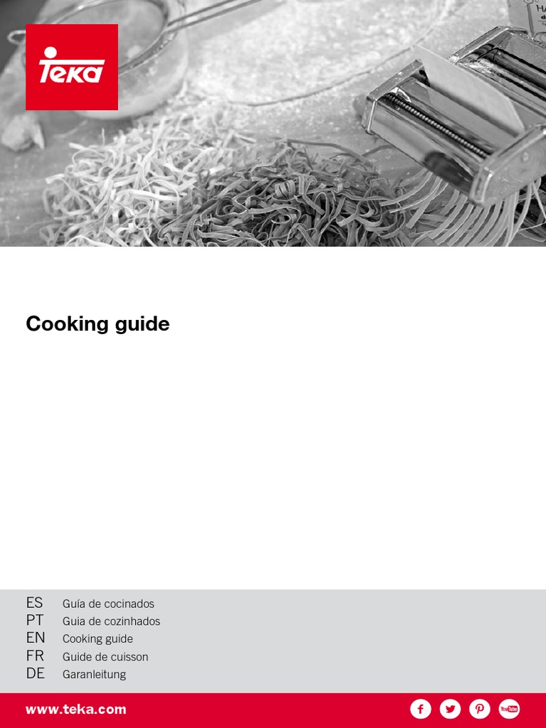 Horno Teka Cooking-Guide-3370601-01-Epifa | PDF | Panes | Cocinando
