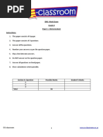 EMS Grade 8 Project 2023 TERM 3 QP and Memo | PDF | Partnership ...