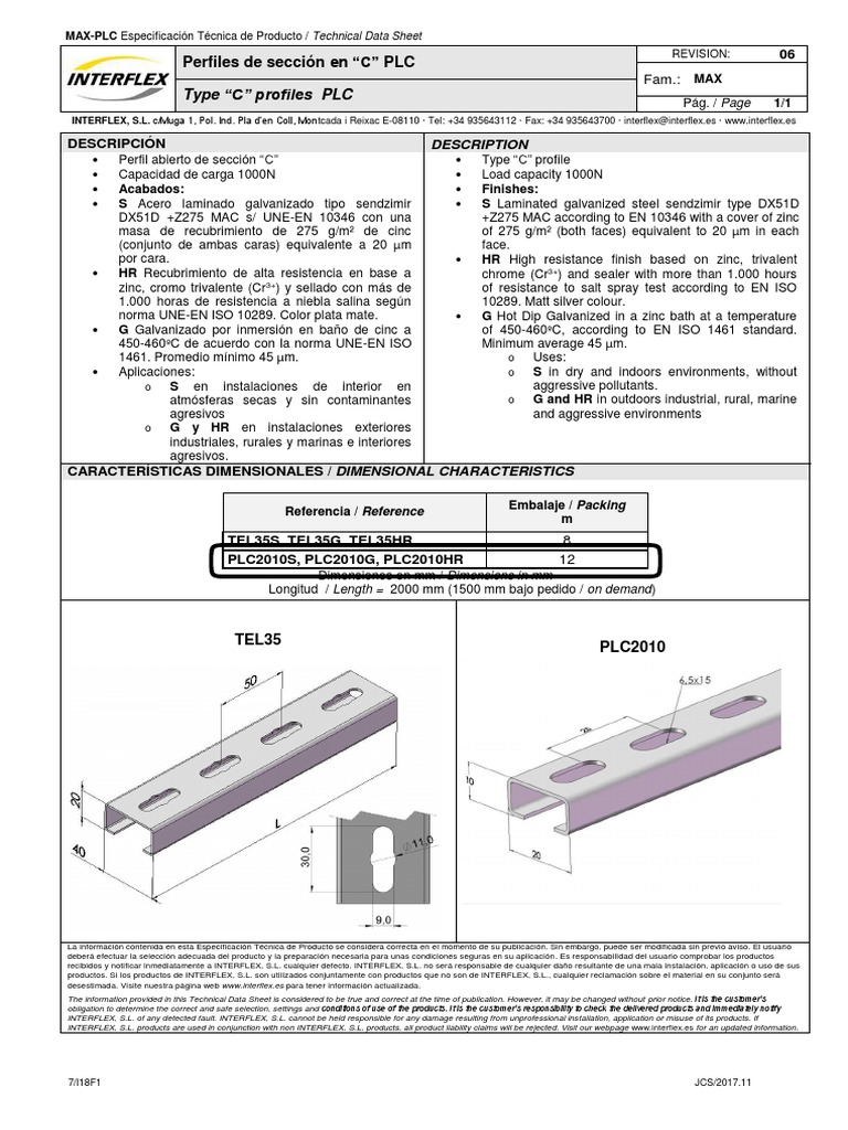 FT - Riel Channel | PDF | Rieles | Elementos químicos