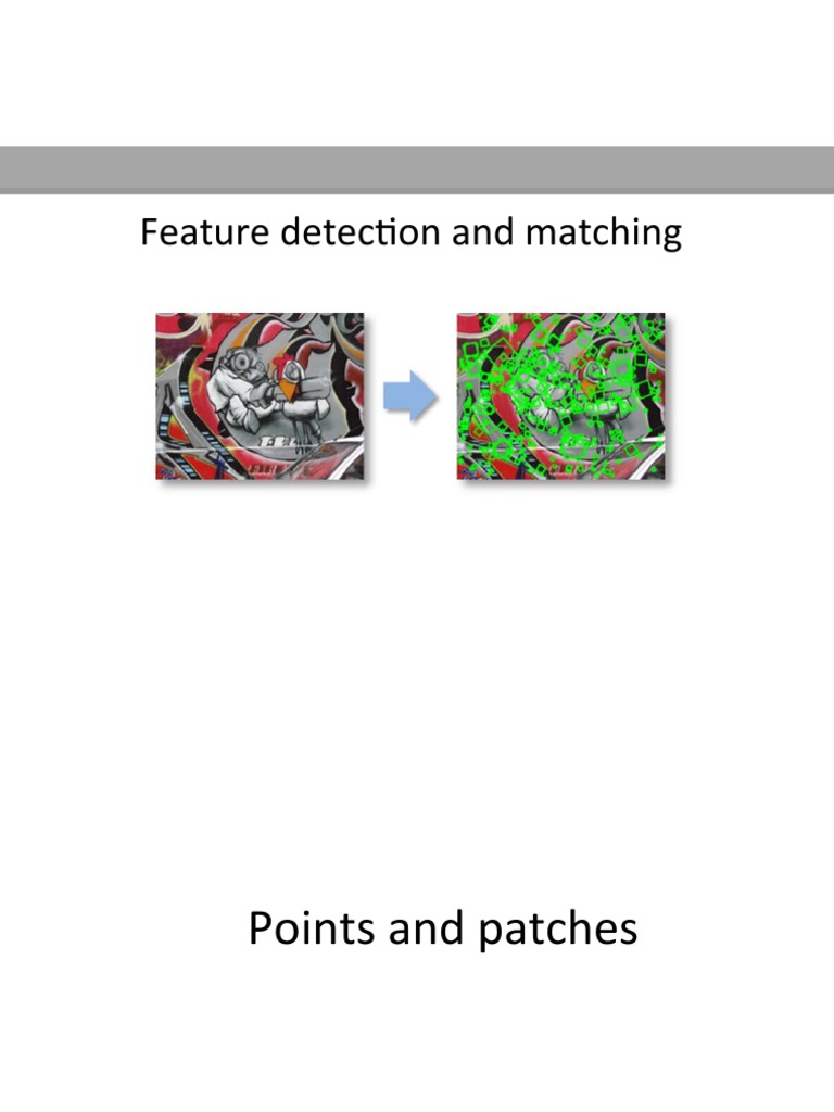Feature Detection and Matching | PDF | Image Processing | Graphics