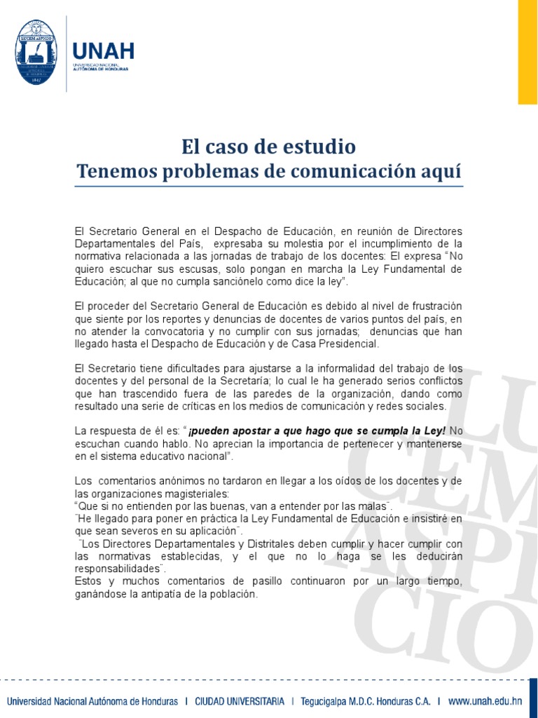 GI U3 T3 Estudio de Caso | PDF