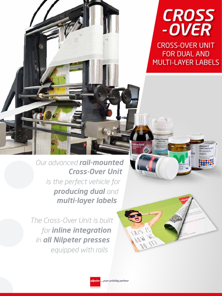 Cross-Over Unit For Dual and Multi-Layer Labels | PDF