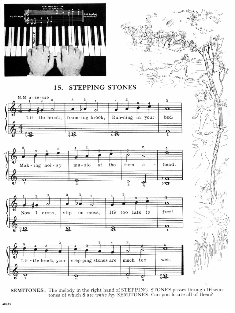 Número 15 y 17 Método Americano Piano | PDF