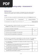 IOSH Managing Safely Questions and Answers Sample PDF | PDF | Risk | Risk Assessment