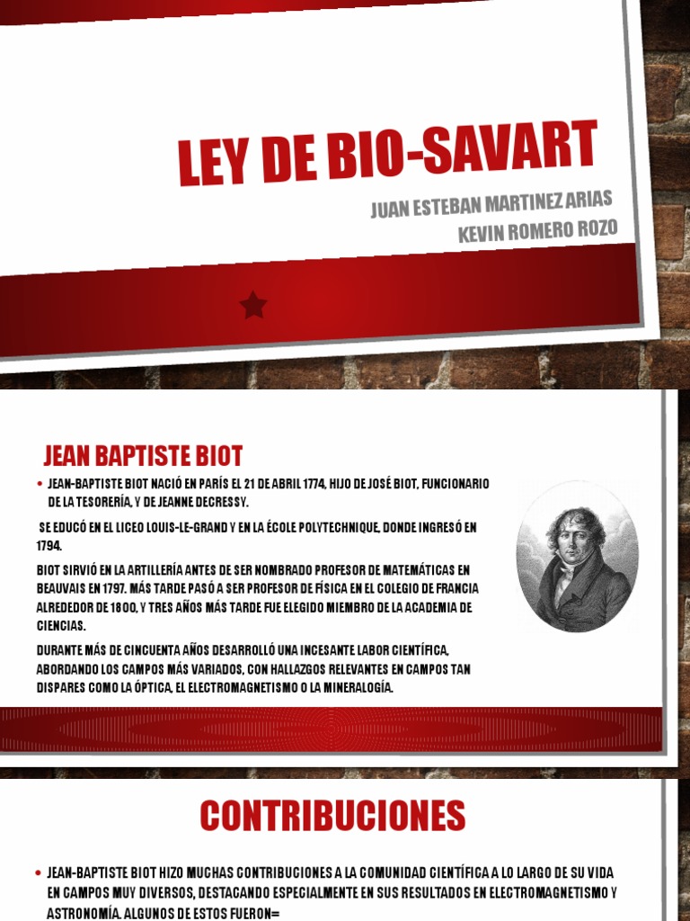 Ley de Biot-Savart | PDF | Electromagnetismo | Física