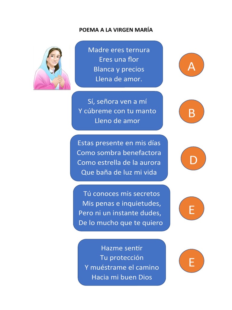 Poema A La Virgen María | PDF