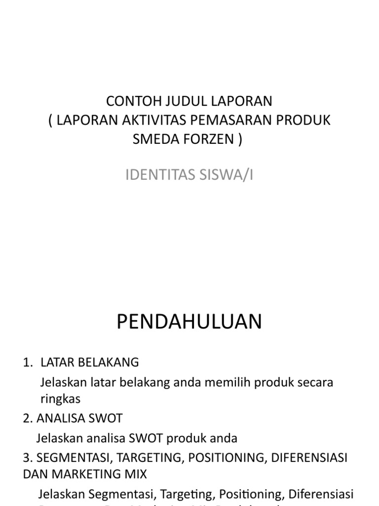 Kerangka PPT Presentasi Penjualan Online | PDF