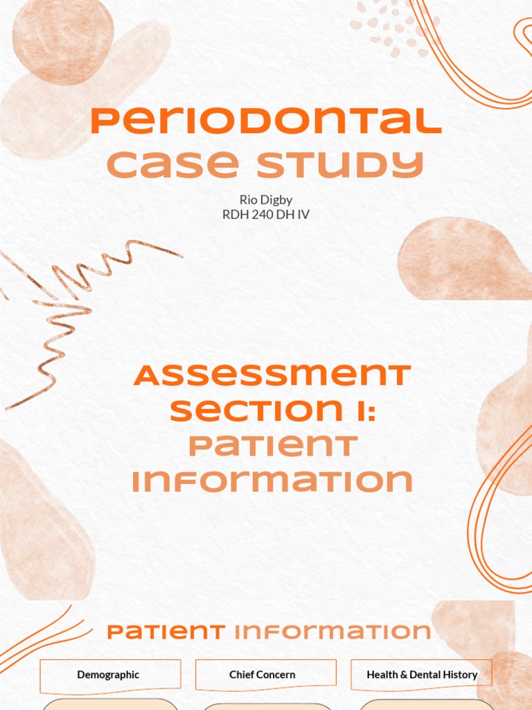 Perio Case Study | PDF | Periodontology | Medical Specialties