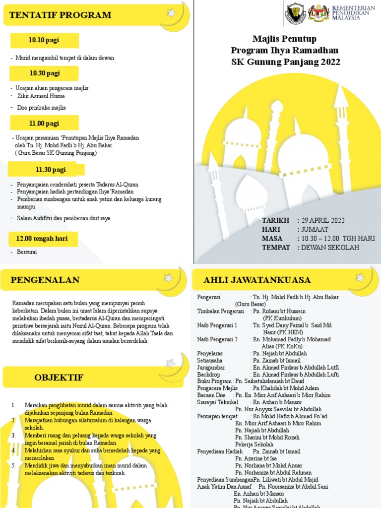 Buku Program Ihya Ramadan | PDF