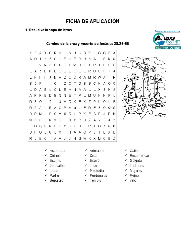 Actividades de Pascua para Niños | PDF | La resurrección de Jesús ...