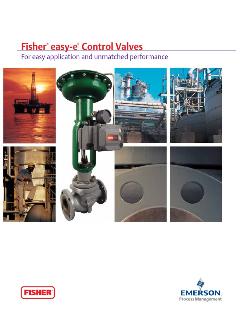 Fisher® easy-e® Control Valves | PDF | Valve | Liquids