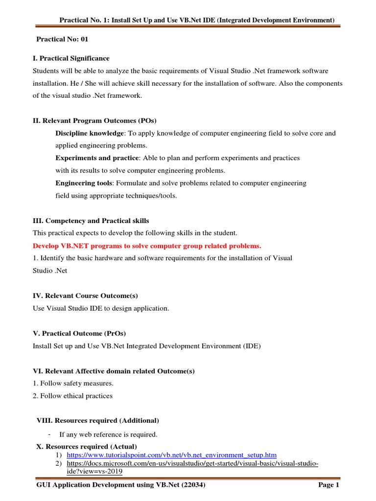 Practical No 01 Gad 22034 | PDF | Computing | Computer Science
