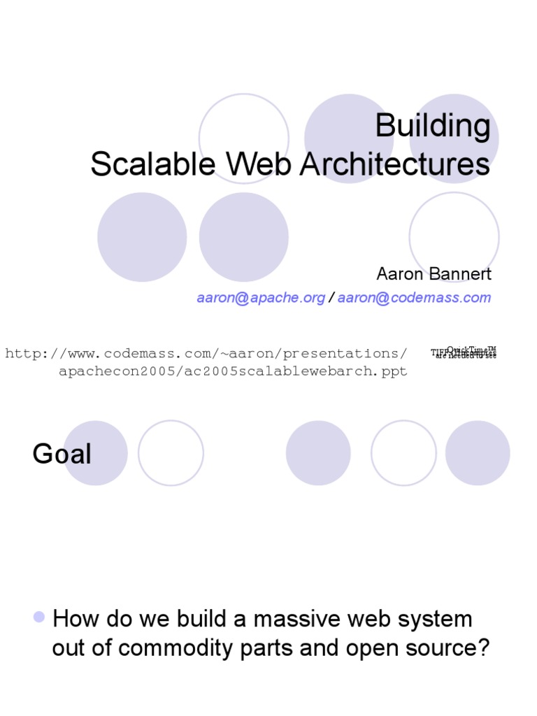 Building Scalable Web Architectures Aaron Bannert Pdf Databases Application Server