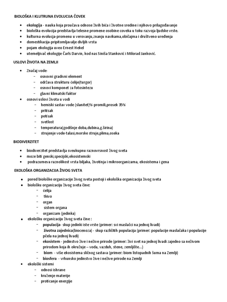 Biologija 8 | PDF