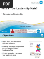 Lessons From The 8 Dimensions of Leadership | PDF | Leadership | Psychology