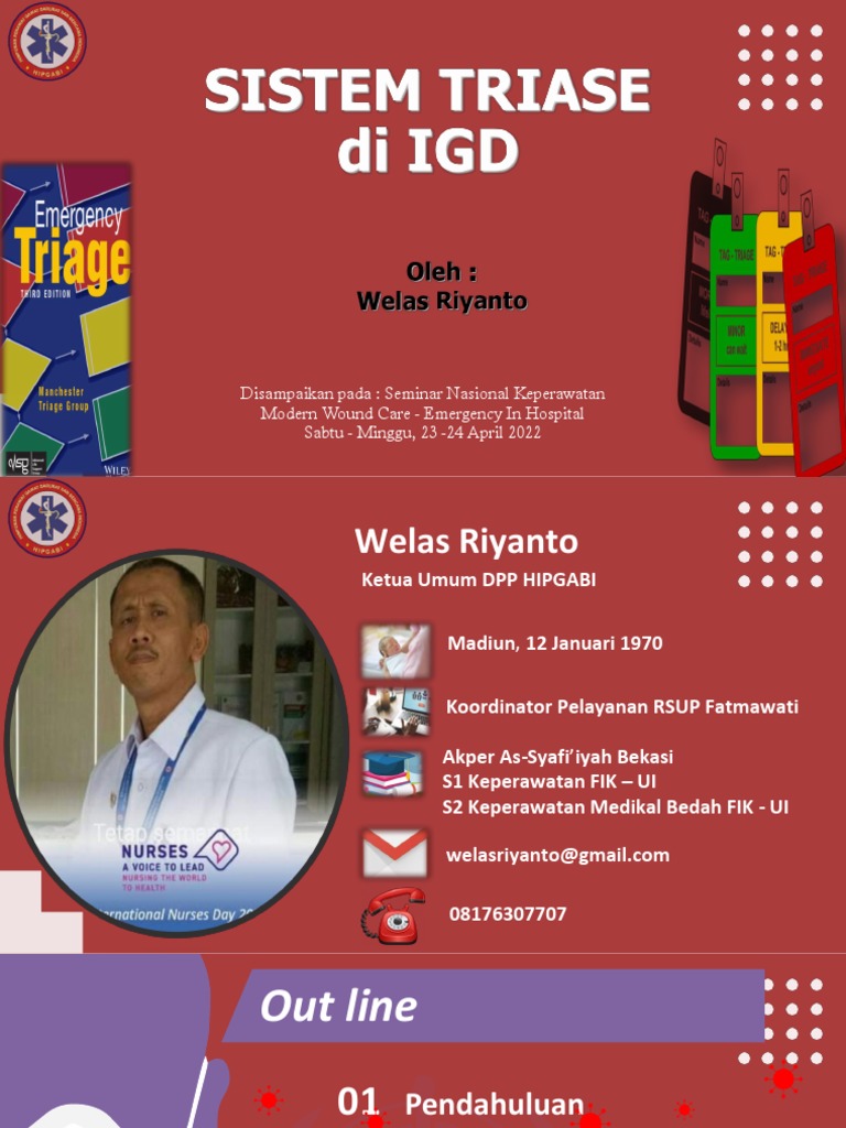 Sistem Triase Di Igd 23 - 24 April 2022 | PDF