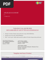 Tutorial e Kohort | PDF