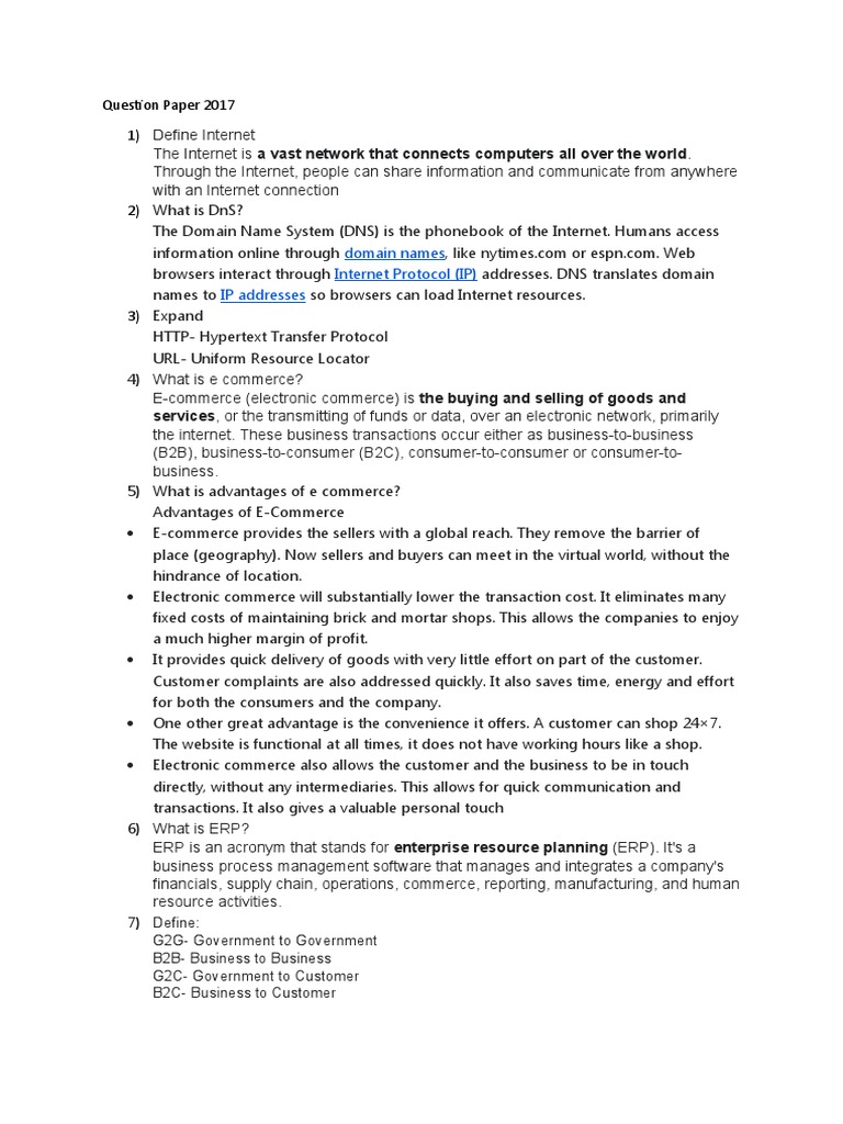 Cyber Space (Module 1 and 2 Solved 2017) | Download Free PDF | Domain ...