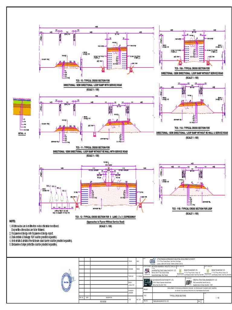 Typical Cross Sections-5 | PDF | Road Transport | Transport Infrastructure