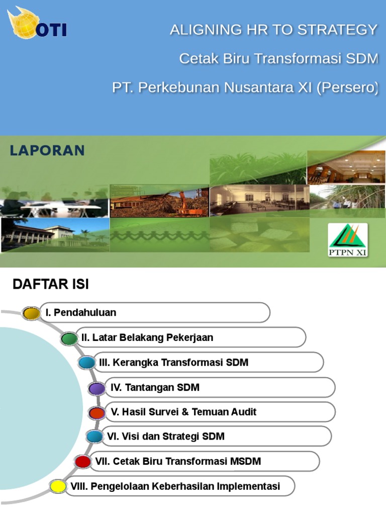 HR Blueprint - PTPN 11 | PDF | Karier & Perkembangan | Pengelolaan ...