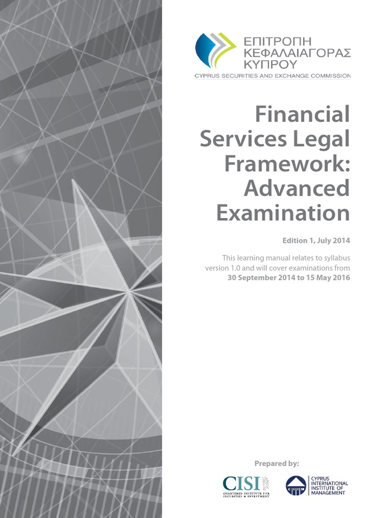 Cyprus Regulations Financial Services Legal Framework Advanced ...