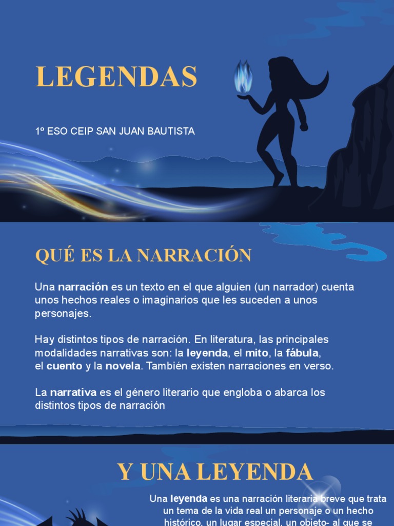 Leyendas Breves de Fenómenos Naturales | PDF | Leyendas | Narración