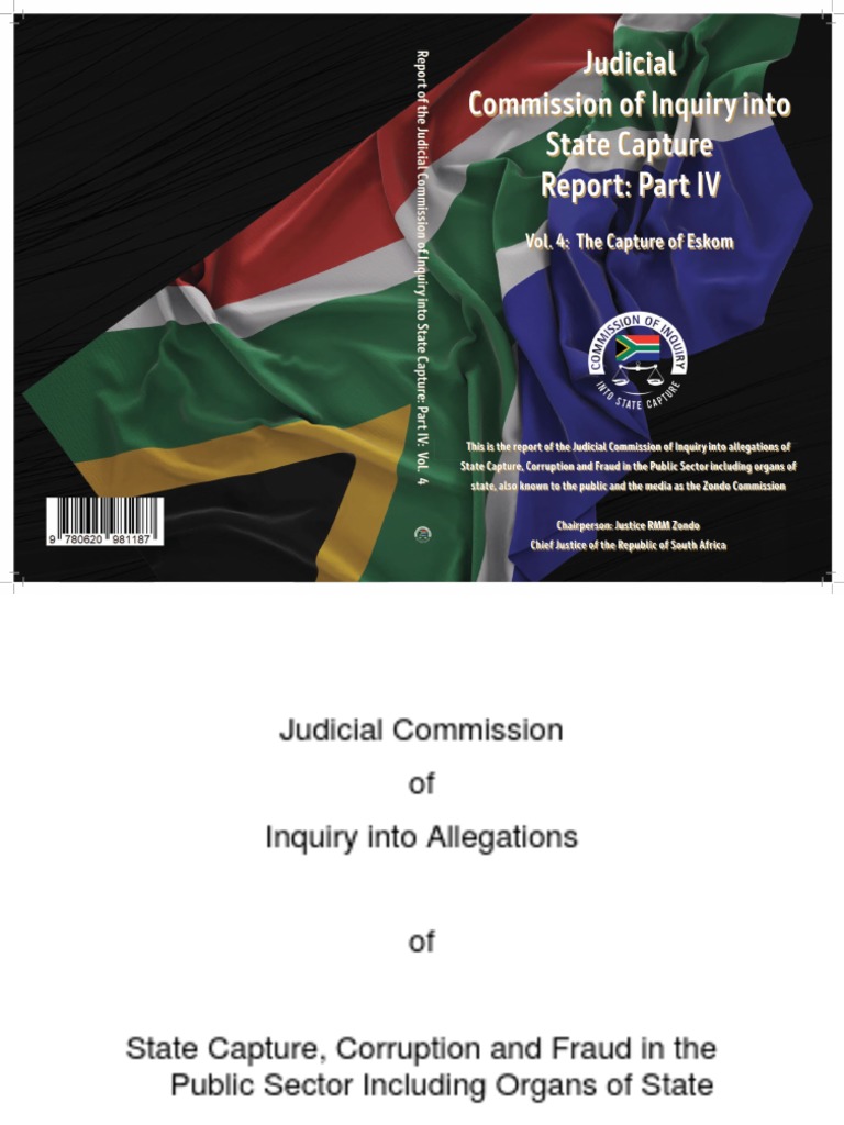 State Capture Commission Report Part IV Vol IV | PDF | Mc Kinsey ...