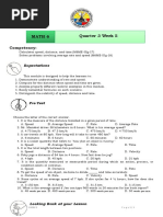 Semi-Detailed Lesson Plan (Speed and Velocity) | PDF | Speed | Velocity