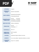 Ficha Técnica Serenade ASO Bayer (México) | PDF