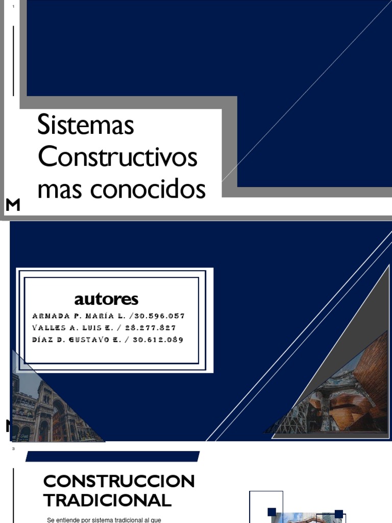 Sistemas Constructivos Mas Conocidos | PDF | pared | edificio