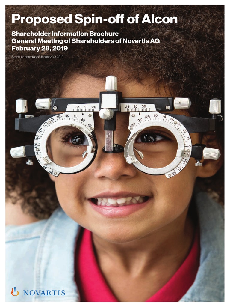 2019 Novartis Agm Alcon en | PDF | Novartis | American Depositary Receipt