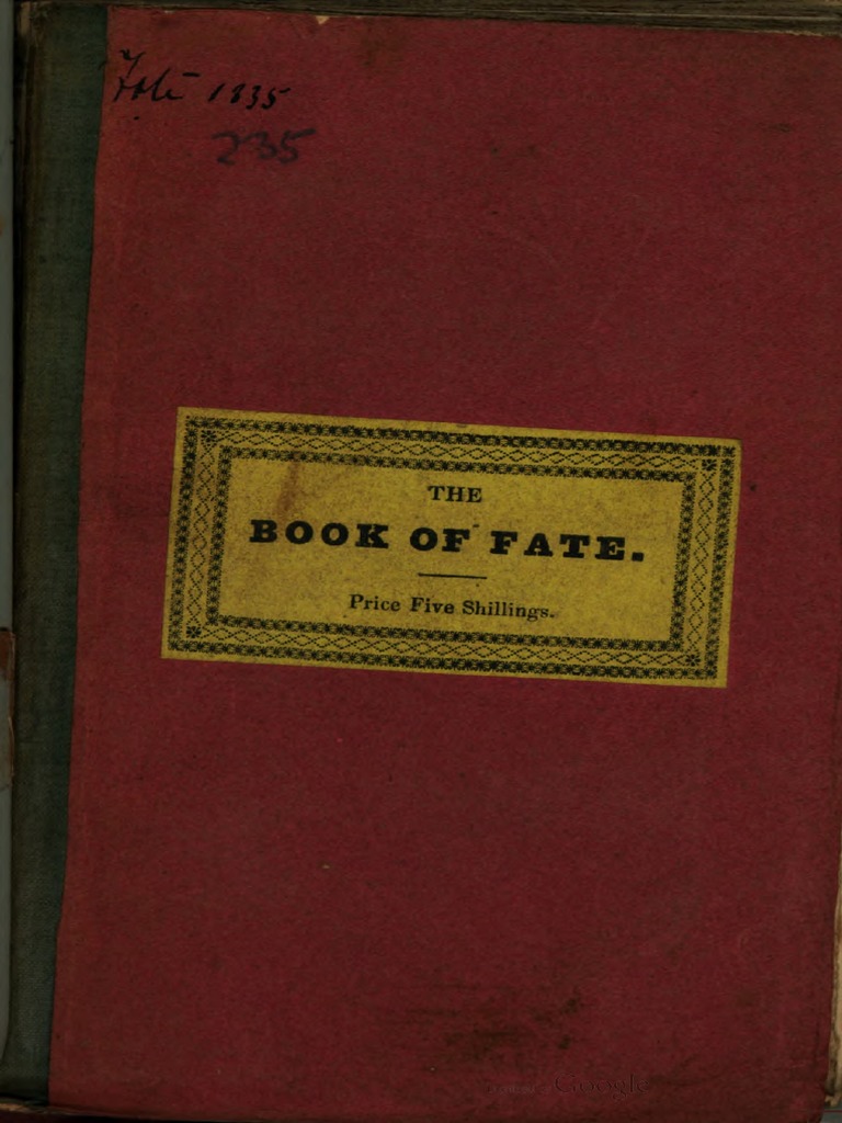 The Book of Fate: A Diviner's Guide | PDF | Thou