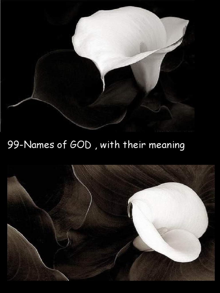 99 Emrat e Allahut | PDF | Conceptions Of God | Theology