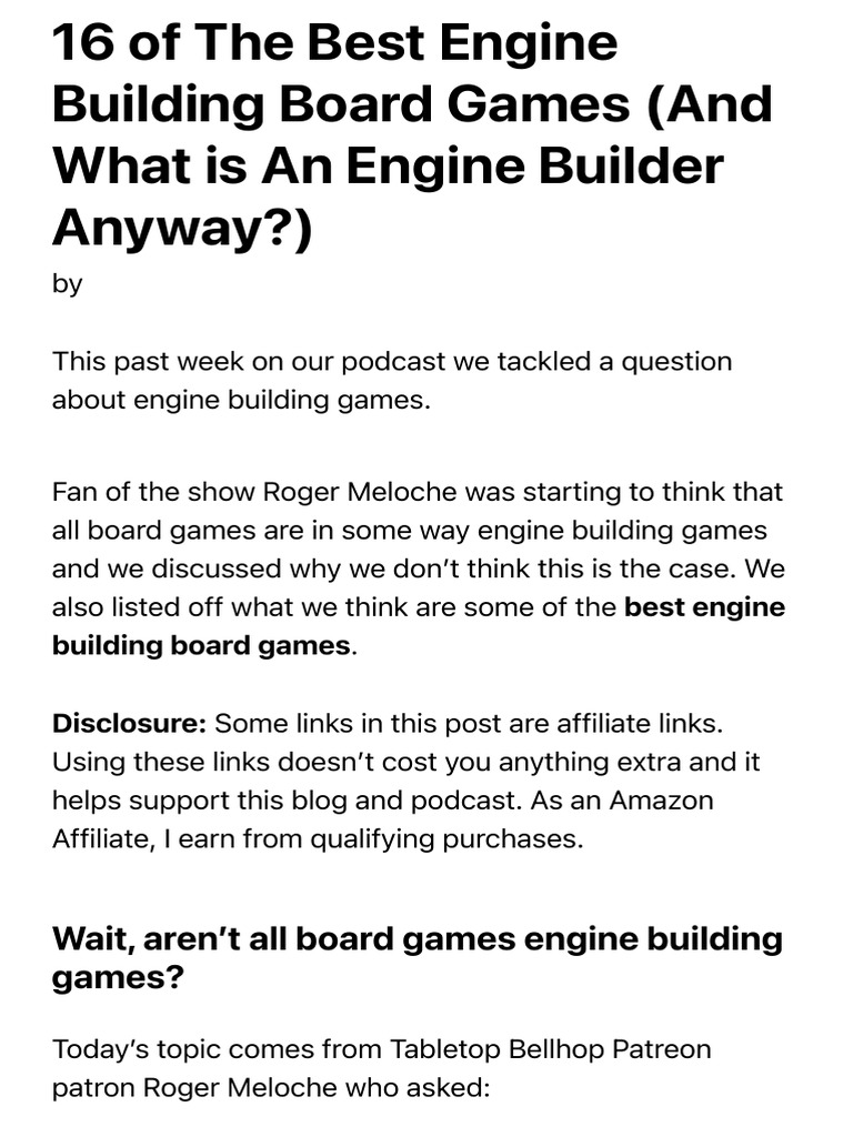 16 of The Best Engine Building Board Games (And What Is An Engine ...