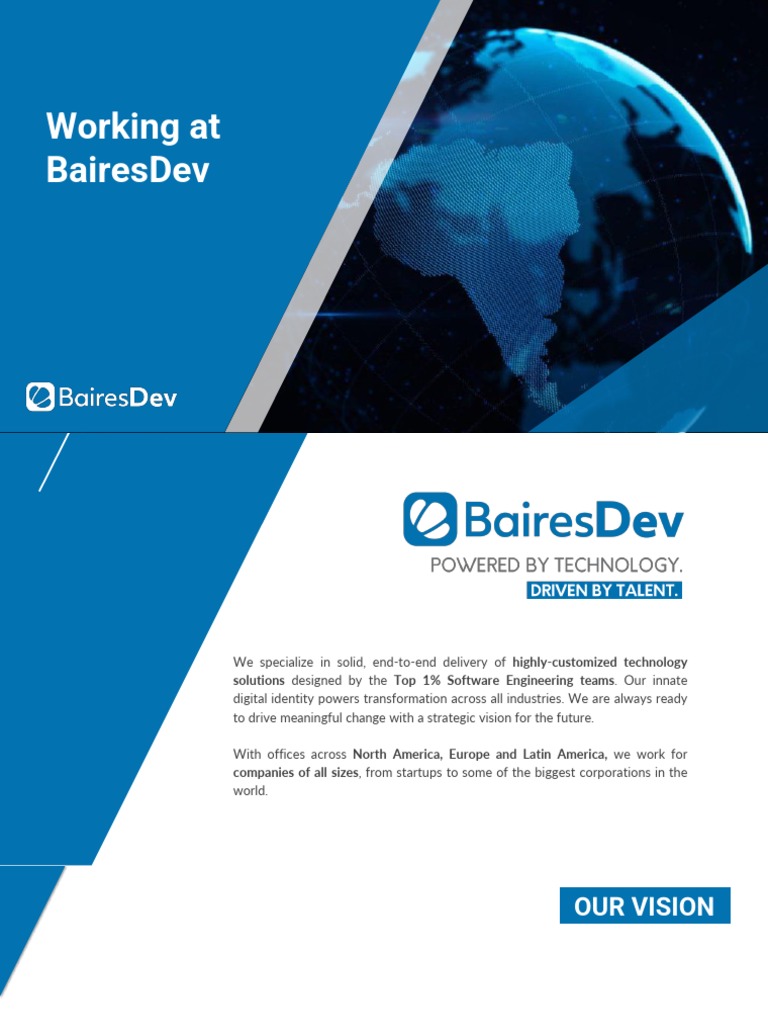 Working at BairesDev LATAM | PDF | Outsourcing | Agile Software Development