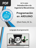 Arduino Programación | PDF | Poco | Ascii