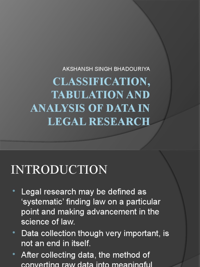 Classification, Tabulation and Data Analysis | PDF | Data | Statistical ...